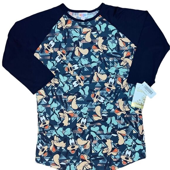 LuLaRoe | Tops | Lularoe Womens Small Randy Tee Disneys Goofy Hard To ...